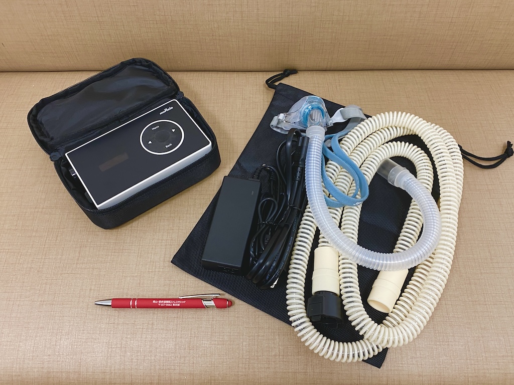 スマートフォンサイズの小型CPAP「ムラタ CPAP MX」の取り扱い開始について | 青山・表参道睡眠ストレスクリニック